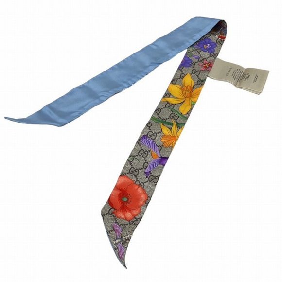Gucci | Accessories | Gucci Twilly Flora Brand Accessories Scarf Womens ...